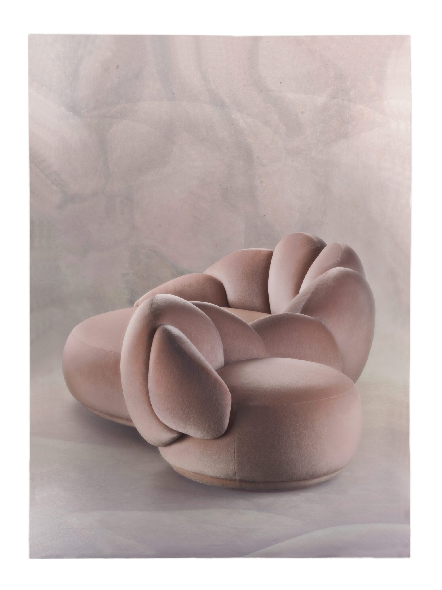Georgia Chair 3 Petals Aline Asmar d'Amman The Invisible Collection